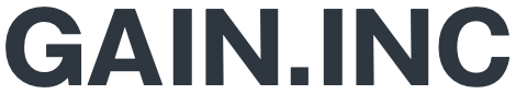 GAIN LOGOオリジナル480×97 | GAIN.INC